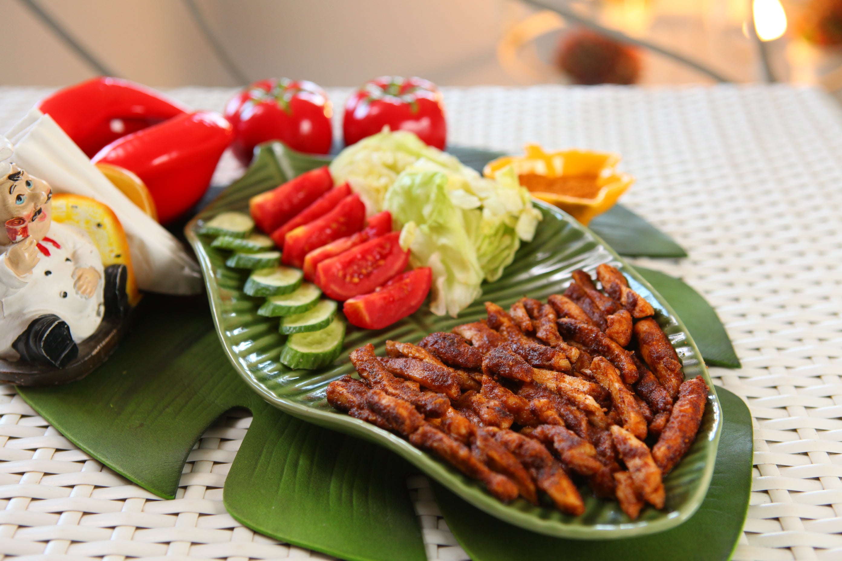 Nigerian Chicken Suya – Kiss Pizza - Fired Wood Pizza I مطعم بوس ...